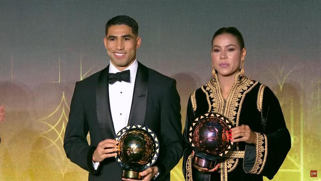 Hakimi sacré Joueur africain de l’année 2025, le Maroc brille aux CAF ...